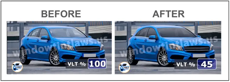45 Tint - Window Tint Laws